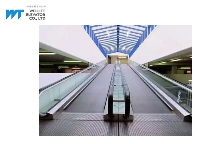 VF Drive Moving Walk Escalator / Passenger Conveyor Max Vertical Rise ≤ ...